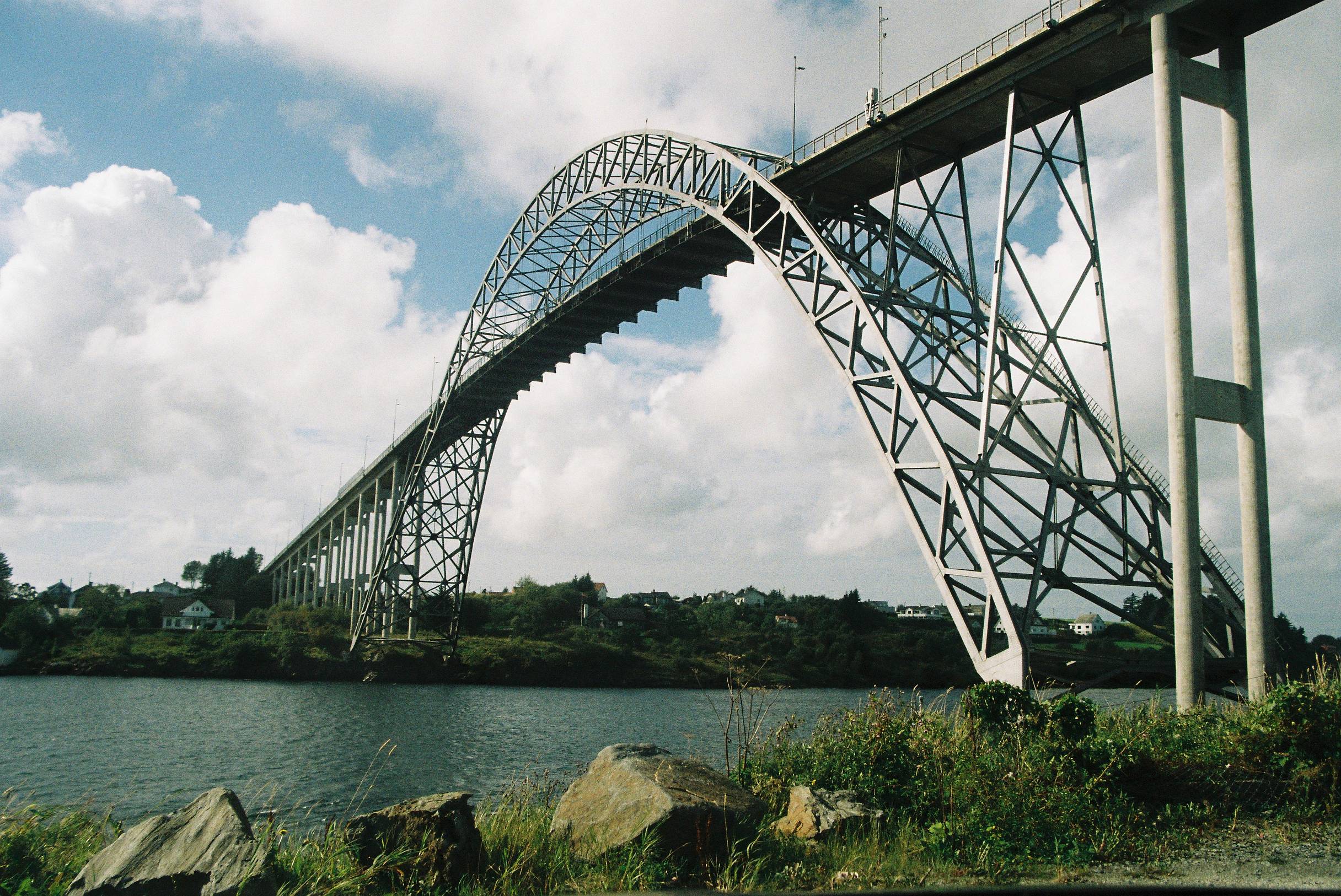 The Karmsund-bridge — sierravictor · Lomography