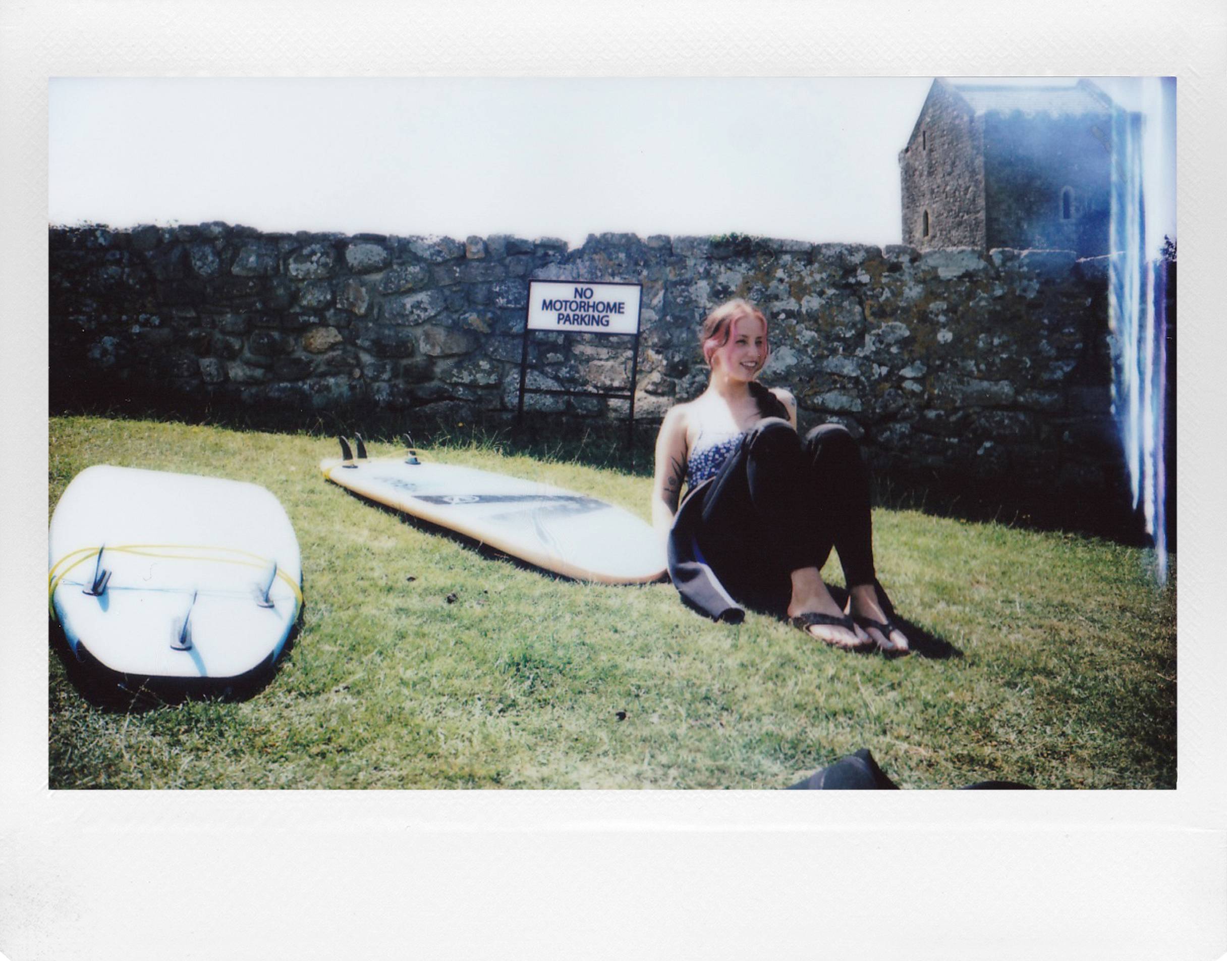 Surfing and Camping with Kalisha Quinlan-Davies and the · Lomography