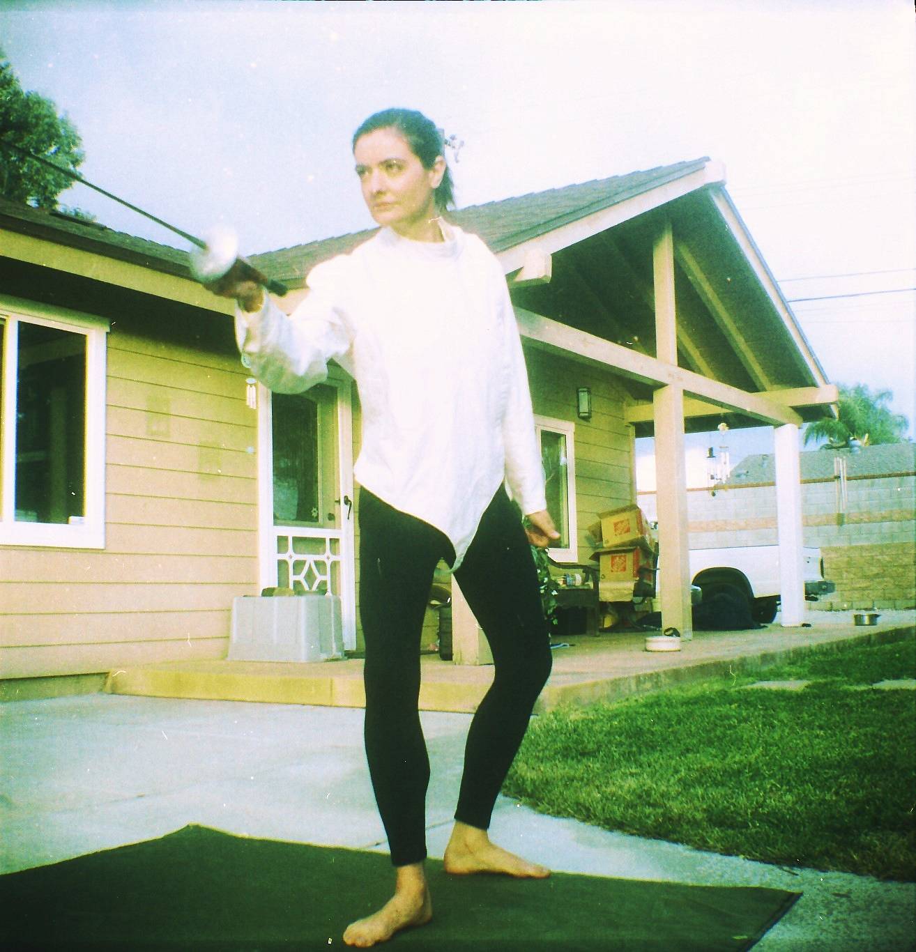The model Amanda Frances. — neufotomacher · Lomography