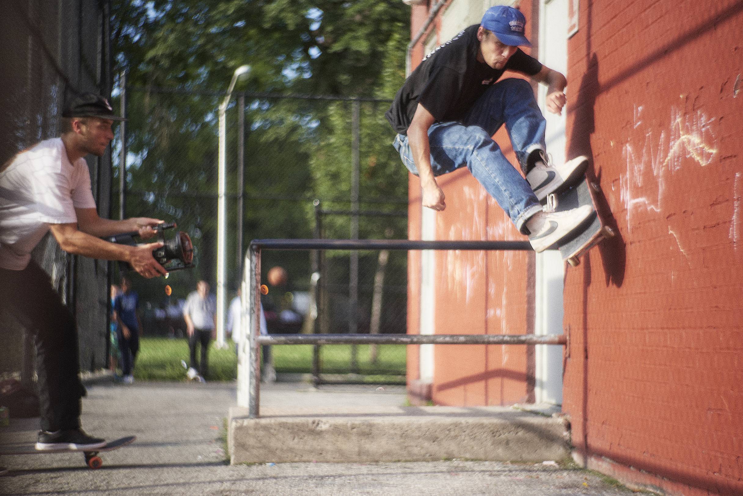 The New Petzval 85 Lens: Skate and Shoot with Alex · Lomography