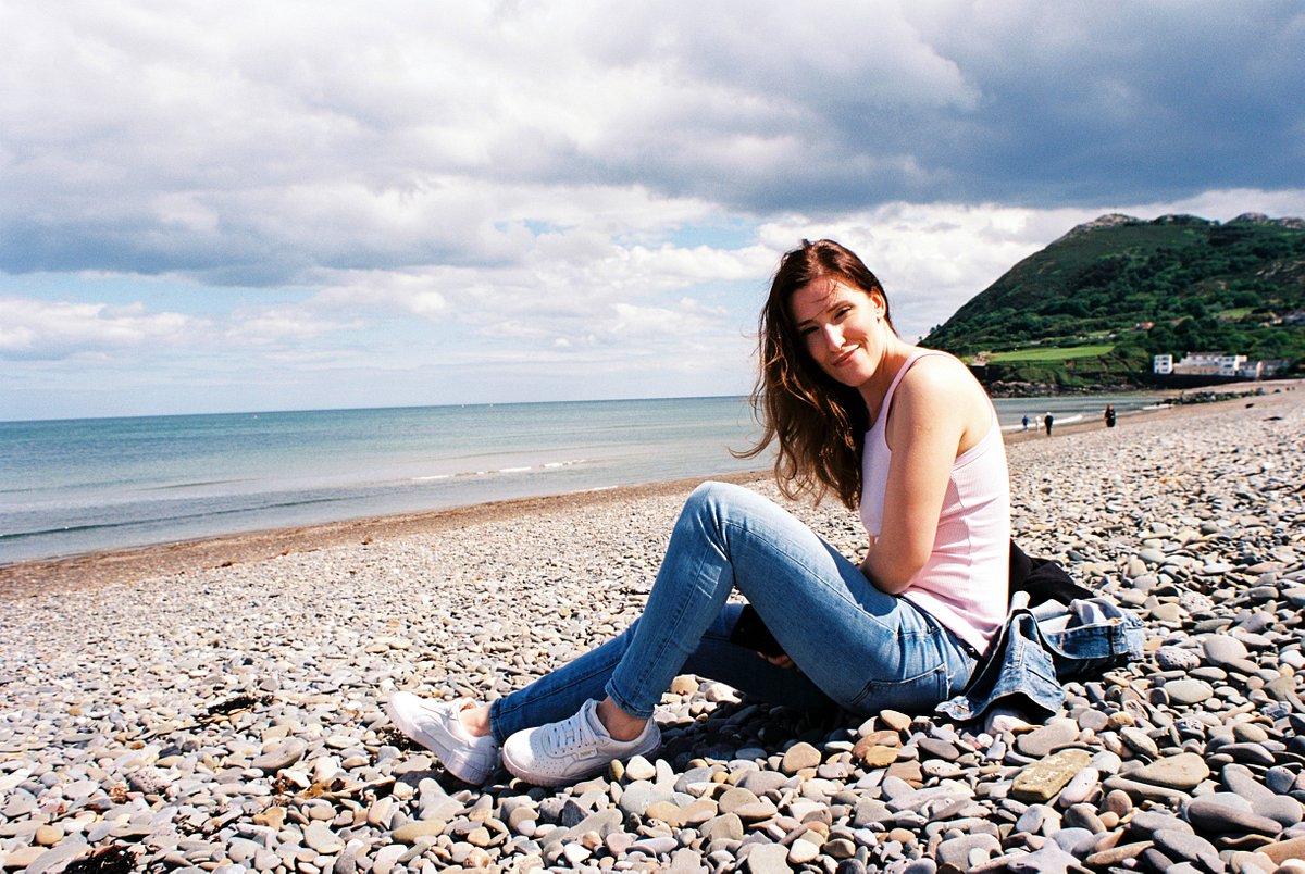 Cristina @ Bray Beach — aka_papu · Lomography