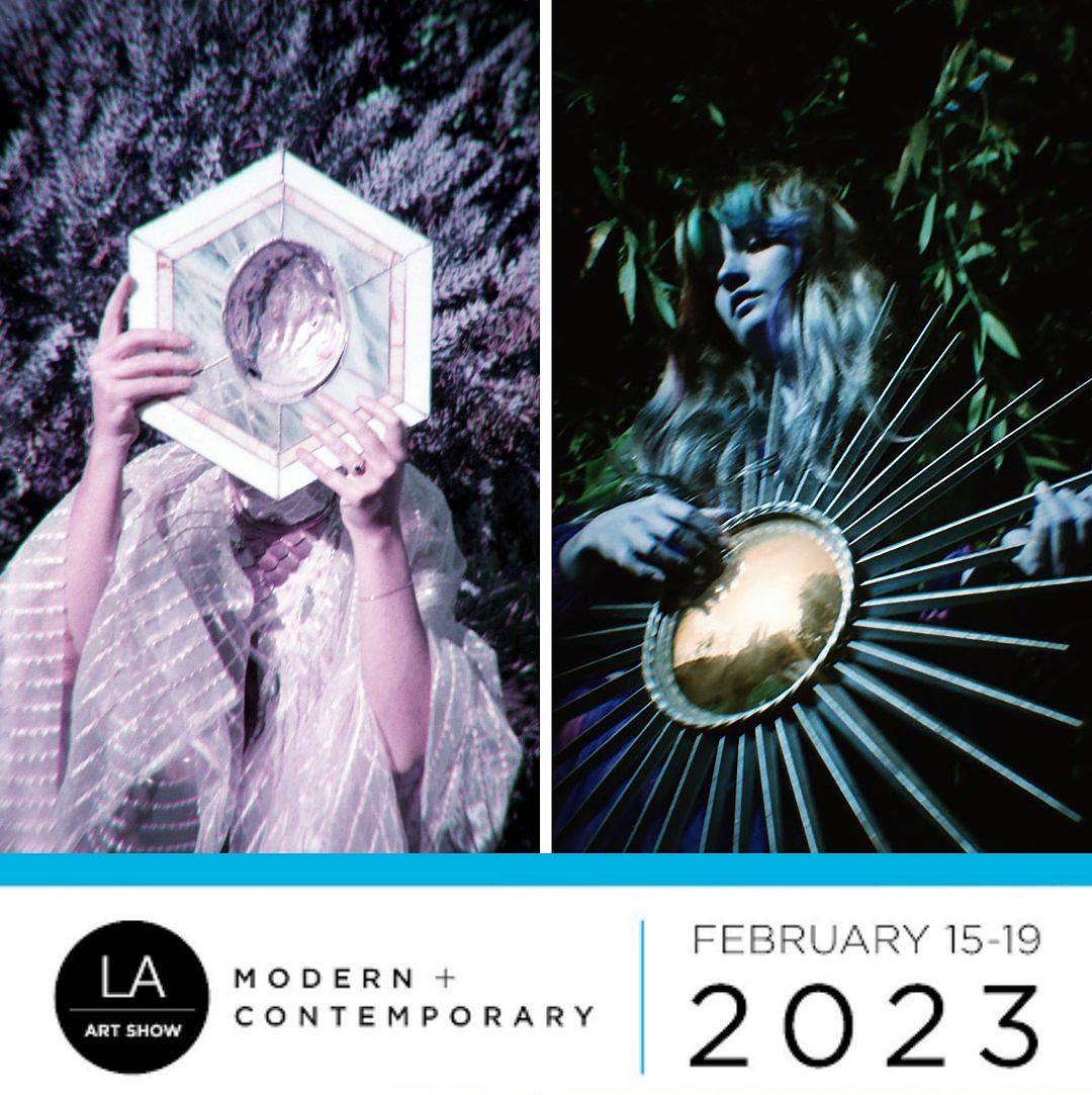 Angela Izzo in LA Art Show 2023 · Lomography