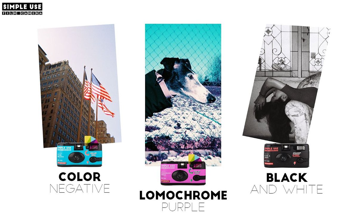 Lomography Simple Use 即開即用底片相機－重新上片教學 · Lomography
