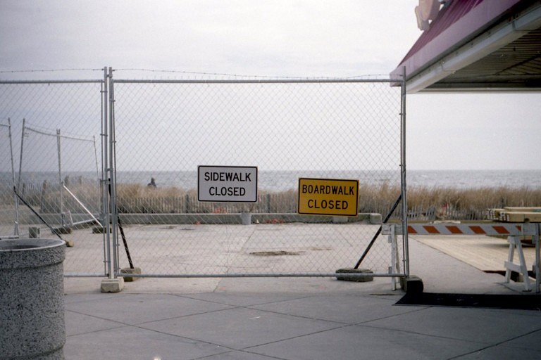 boardwalk closed — ipdegirl · Lomography