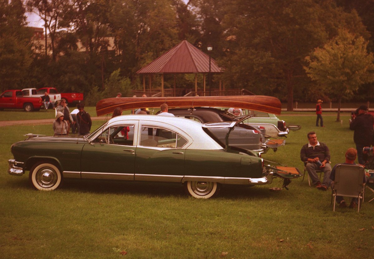 1951 Kaiser Deluxe Traveler 4 dr Sedan (Utility) — · Lomography