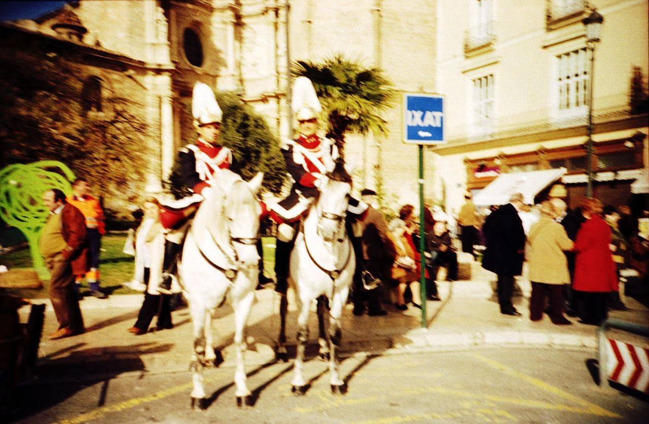 St Vincent day in Valencia, Spain · Lomography