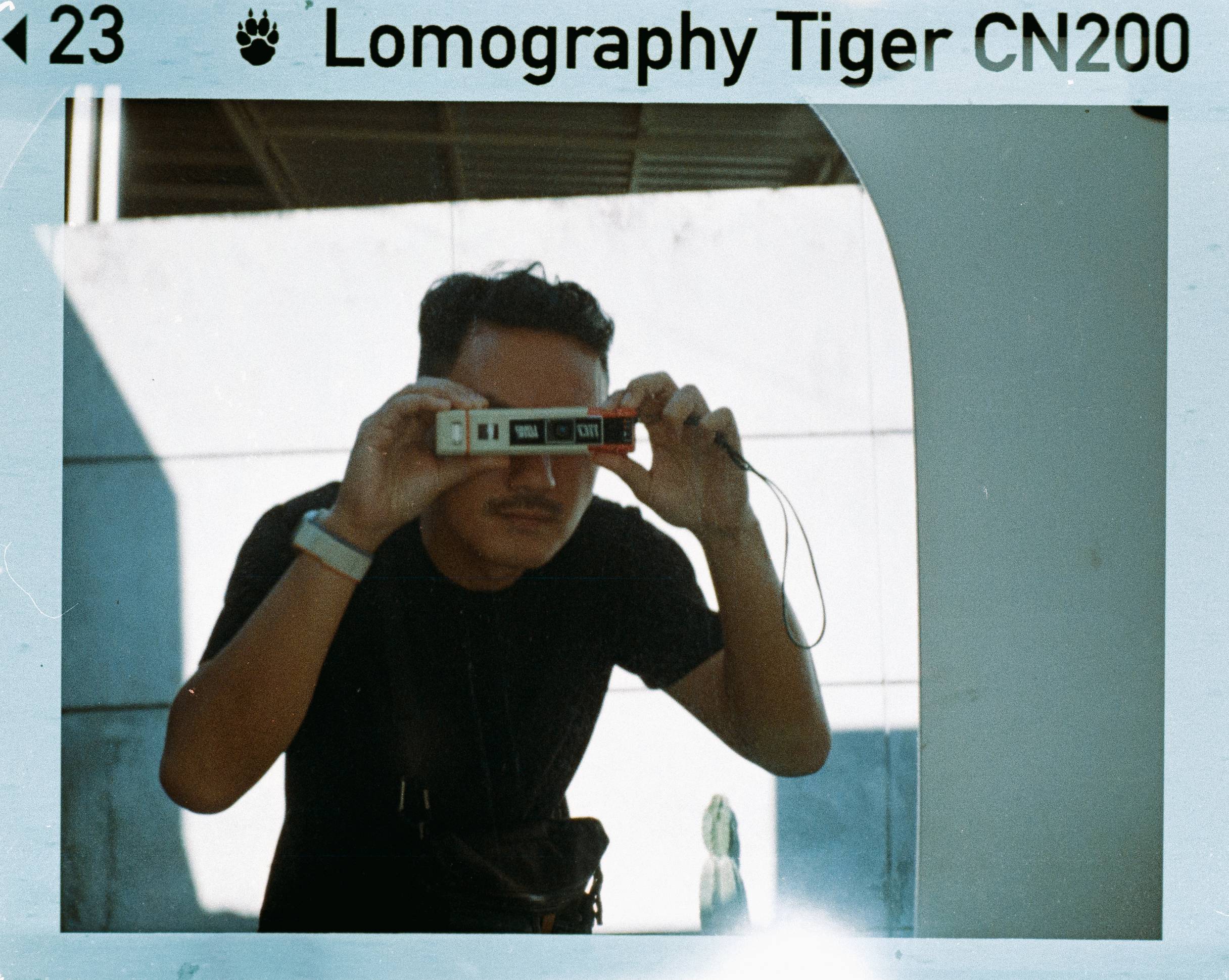 Community Gallery: Self-Portraits with the Lomomatic 110 · Lomography